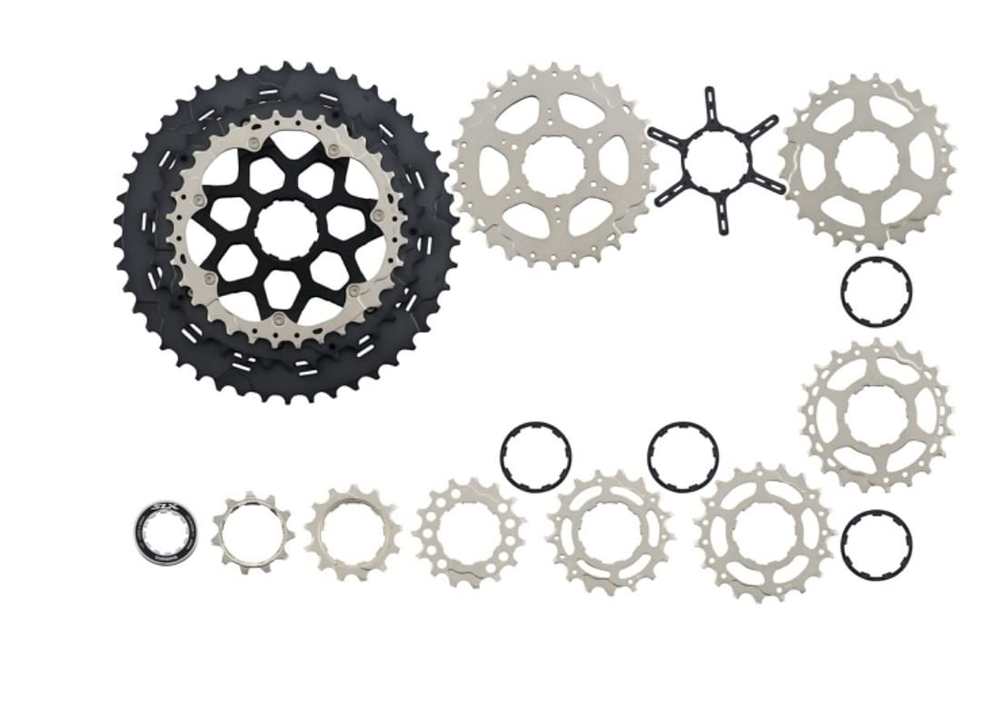 Shimano SLX CS-M7000 Cassette - 11 Speed, 11-40t, Silver/Black