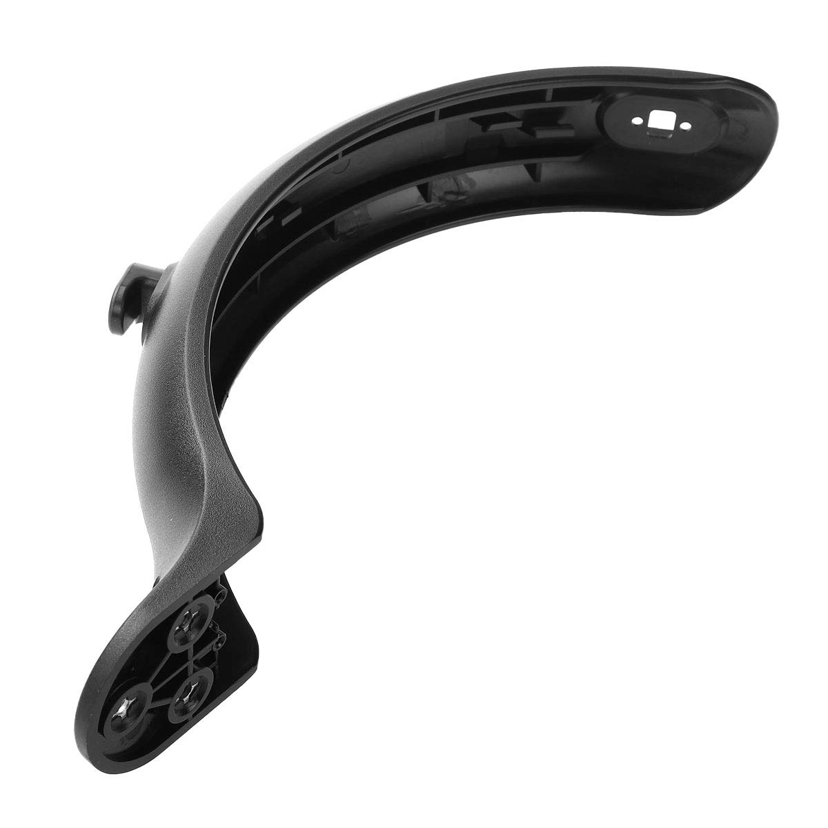 YiZYiF Electric Scooter Rear Fender Short Ducktail Splash Prevention Mudguard Back Wing Bracket for Xiaomi M365/M187/Pro Scooter Accessory Black Ducktail