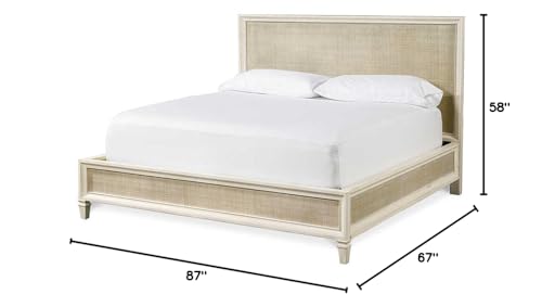 Universal Furniture Summer Hill Complete Woven 5/0 Accent Bed, Queen, Cotton