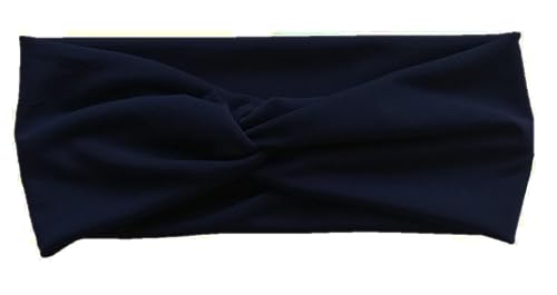 Shimmer Anna Shine Navy Headbands for Women (Twist)