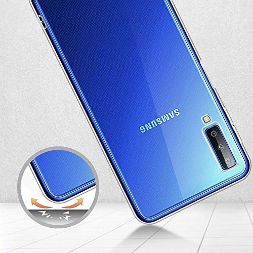 YZKJSZ Case for Tecno Camon 16 Cover + Screen Protector Tempered Glass Protective Film - Flexible Soft Gel Transparent TPU Silicone Case for Tecno Camon 16 (6.8") - ZQ30