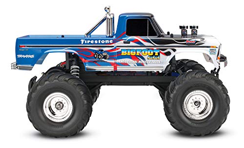 Traxxas 36034-1 Bigfoot No. 1 2WD 1/10 Scale Monster Truck Vehicle, Blue