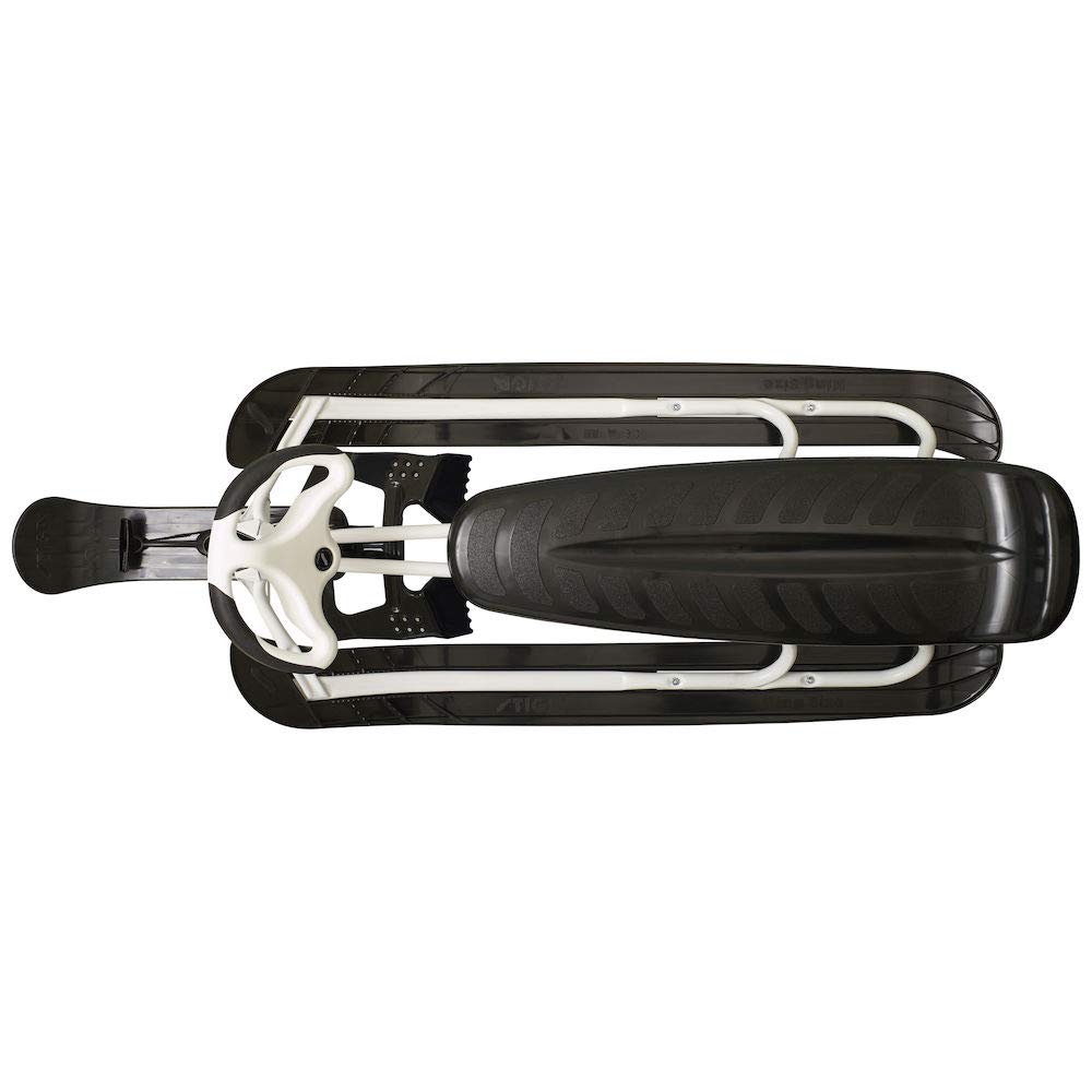 Stiga adult sled snowracer racing sled king size GT steering sled black/white