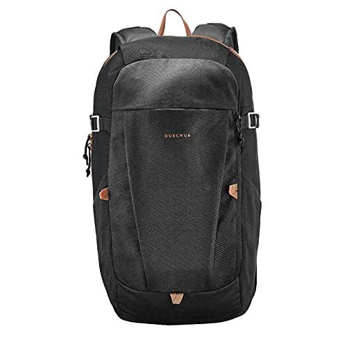 QUECHUA NH100 20L HIKING BACKPACK - BLACK/GREY