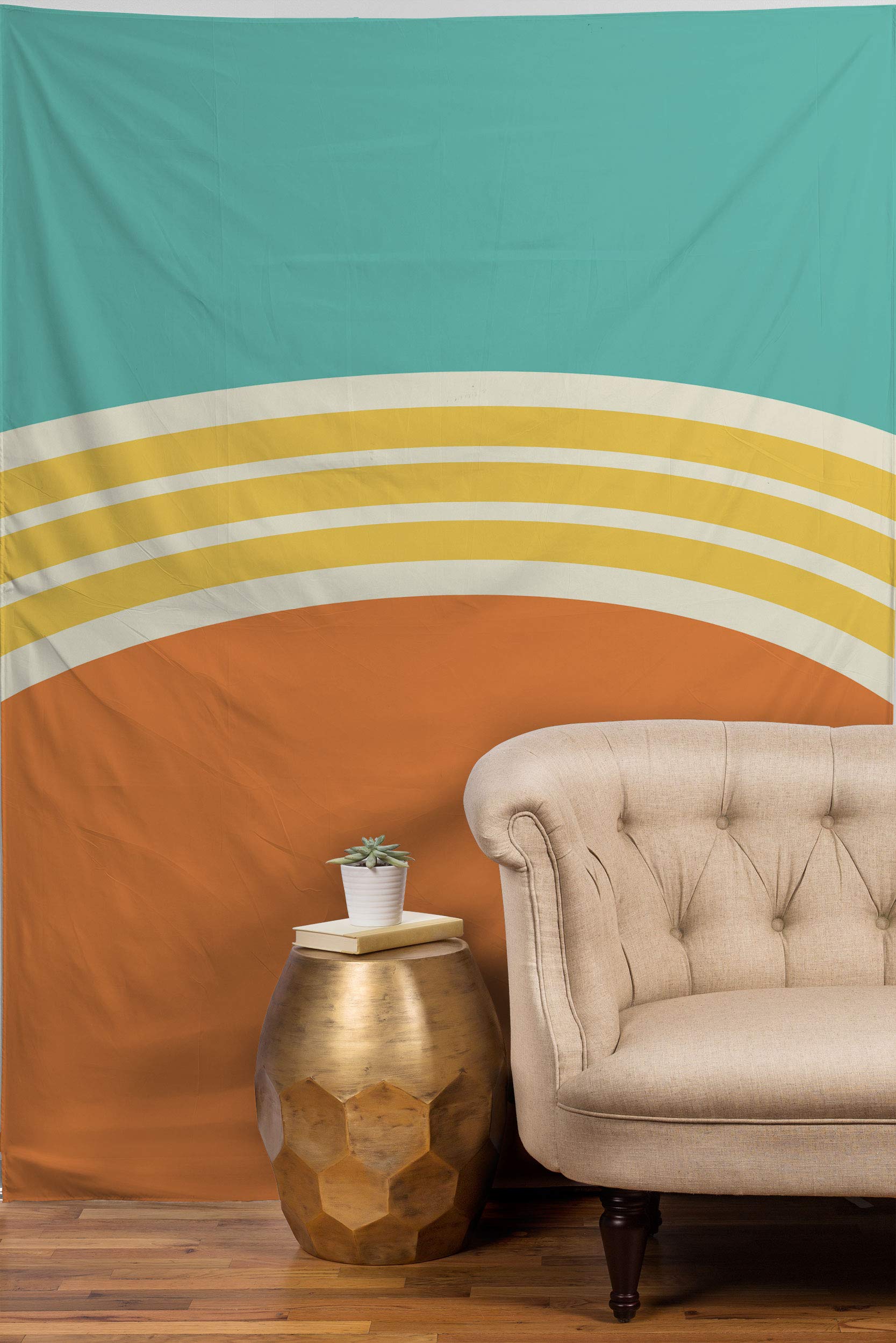 Society6 Urban Wild Studio One Day Ice Cream Shop Tapestry, 50 in x 60 in, Multi