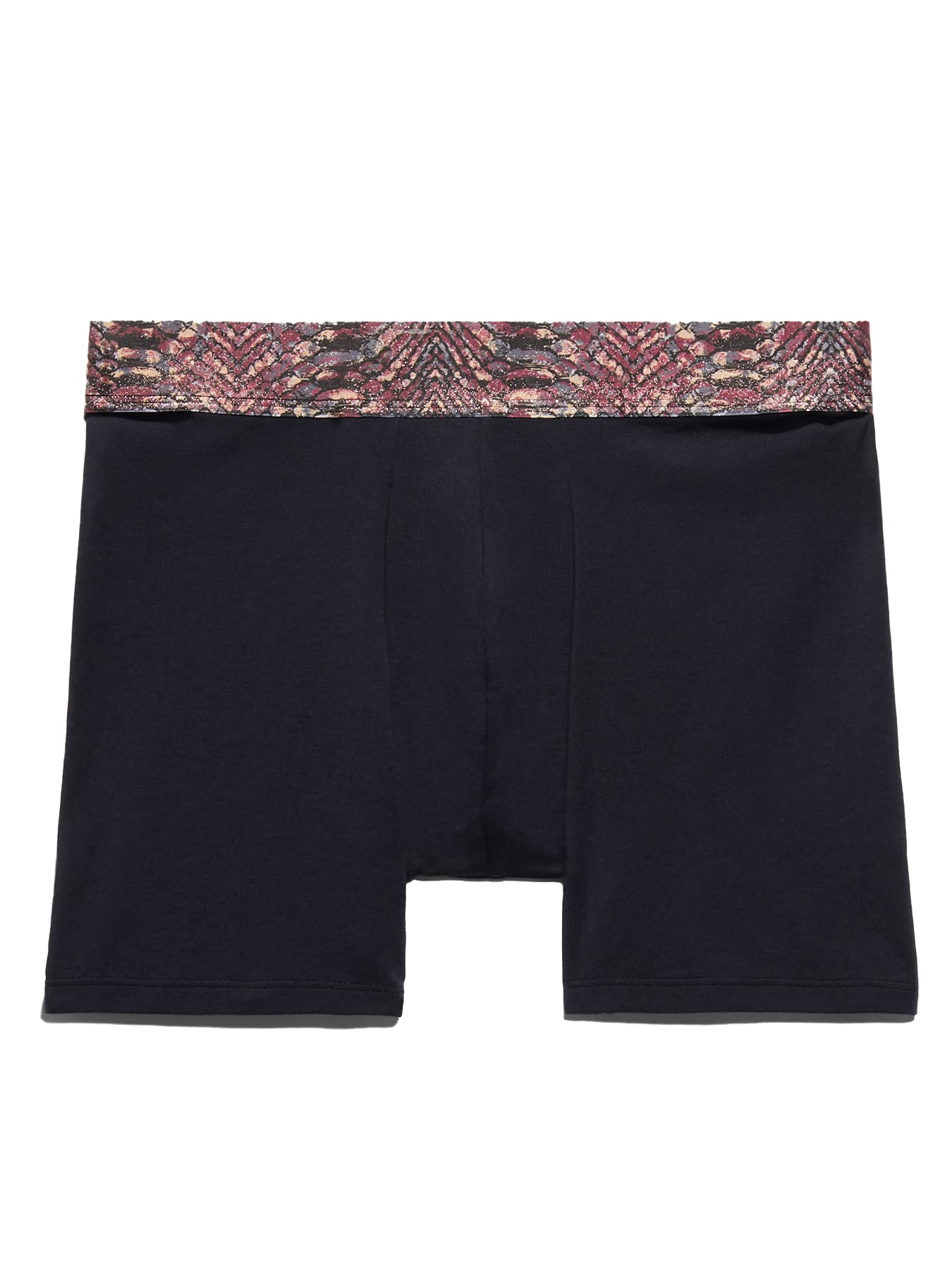 Savage X Fenty, Men's, Savage X Boxer Briefs, Matte logo elastic waistband, Front contour pouch, Cotton, Caviar, M