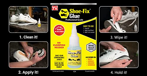 Shoe-Fix Shoe Glue: Instant Professional Grade Shoe Repair Glue (1)