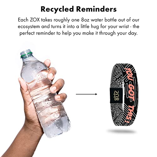 ZOX Bracelets β You Got This | Stretchy Elastic Band with Motivational Affirmations and Beautiful Artwork, Great Gift for Men, Women, and Kids (Small)