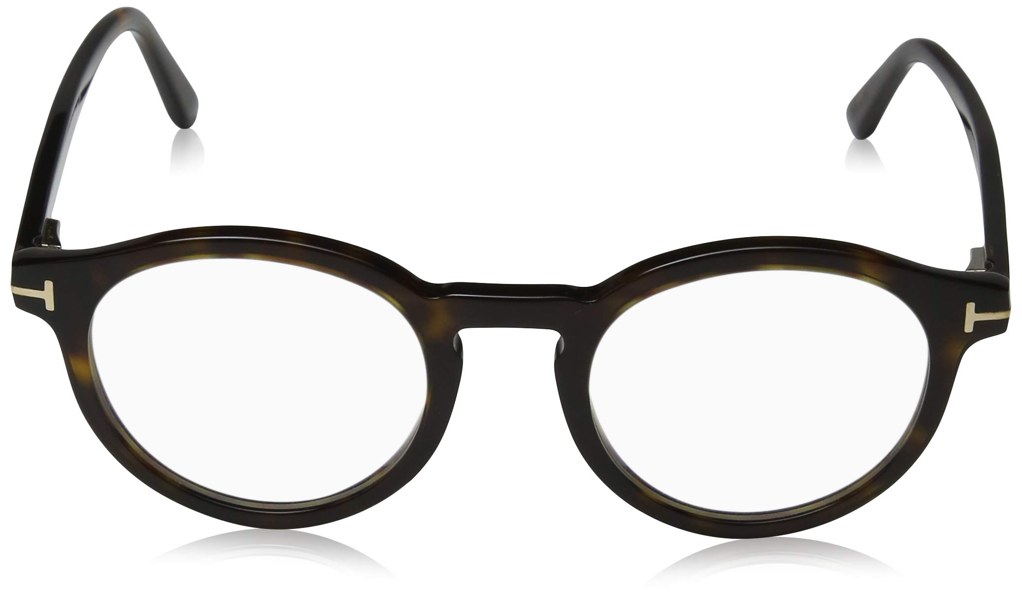 Tom Ford Blue Block Eyeglasses TF5529B 052 Dark Havana 50mm FT5529