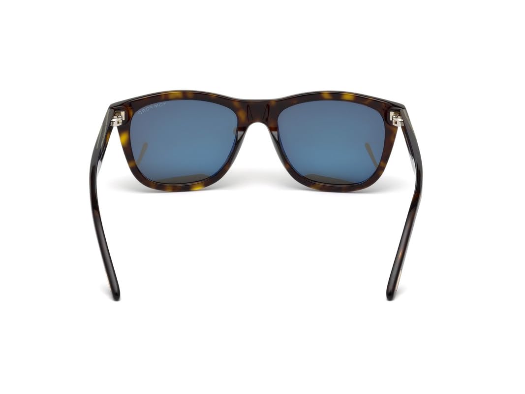 Tom Ford FT0500 52N Dark Havana Andrew Square Sunglasses Lens Category 3 Size 5