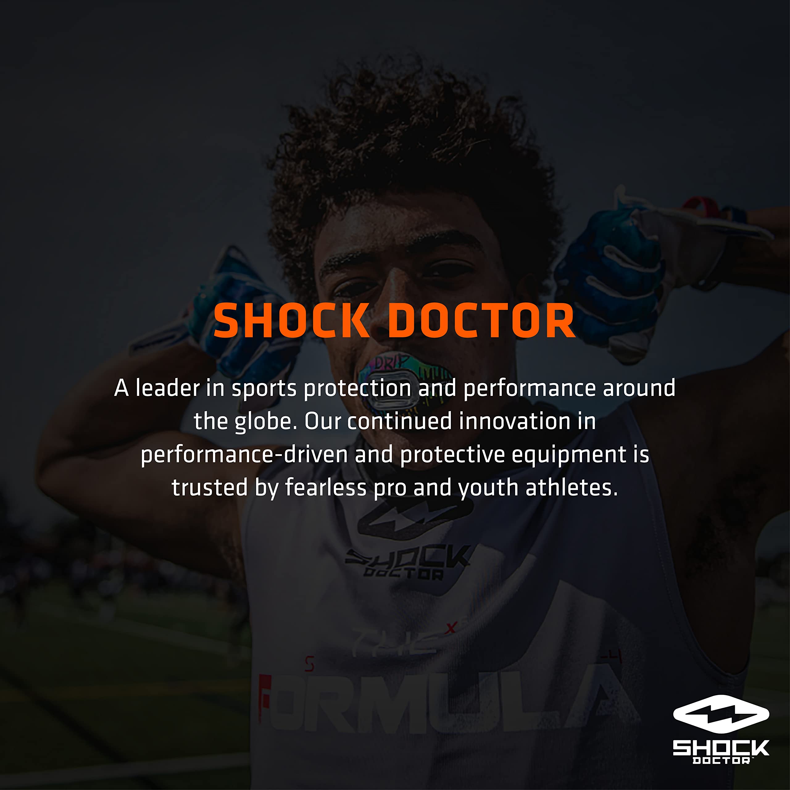 Shock Doctor Boy's Core Brief With BioFlex Athletic Cup, Moisture Wicking Vented Protection, Youth Sizes White