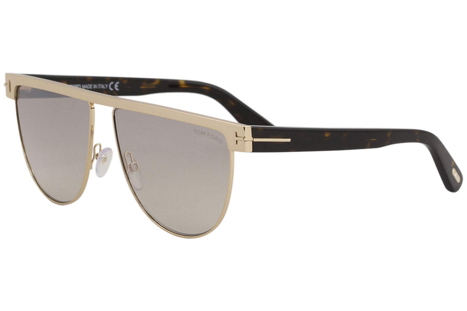 Tom Ford Oval Sunglasses TF570 Stephanie-02 28G Gold/Havana 60mm FT0570