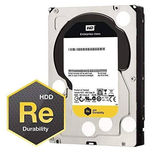 WD Re Datacenter | WD3001FYYG | 3TB 7200 RPM SAS 6Gb/s 3.5" Inch 32MB Cache | Enterprise Hard Disk Drive (Renewed)