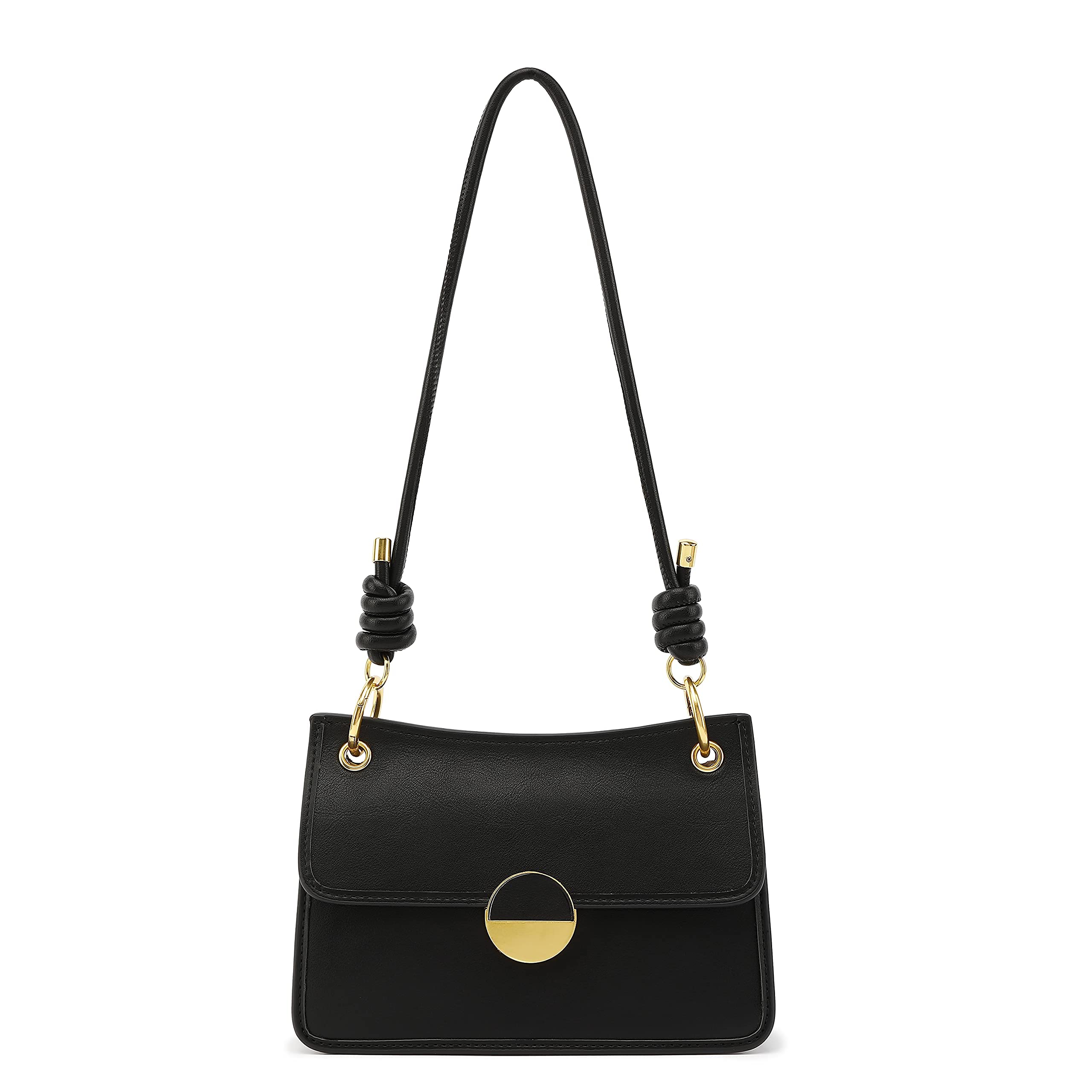 Scarleton Women’s Baguette Handbag, Small Crossbody Purse - Black
