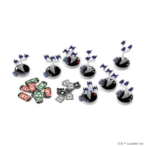 Star Wars Armada Separatist Fighter Squadrons EXPANSION PACK | Miniatures Battle Game | Strategy Game for Adults and Teens | Ages 14+ | 2 Players | Avg. Playtime 2 Hours | Made by Fantasy Flight Games
