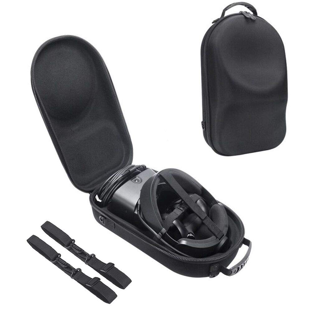 Zaracle Hard Travelling Case Storage Case Protective Pouch Bag Carrying Case for Oculus Rift S PC-Powered VR Gaming Headset (Black)