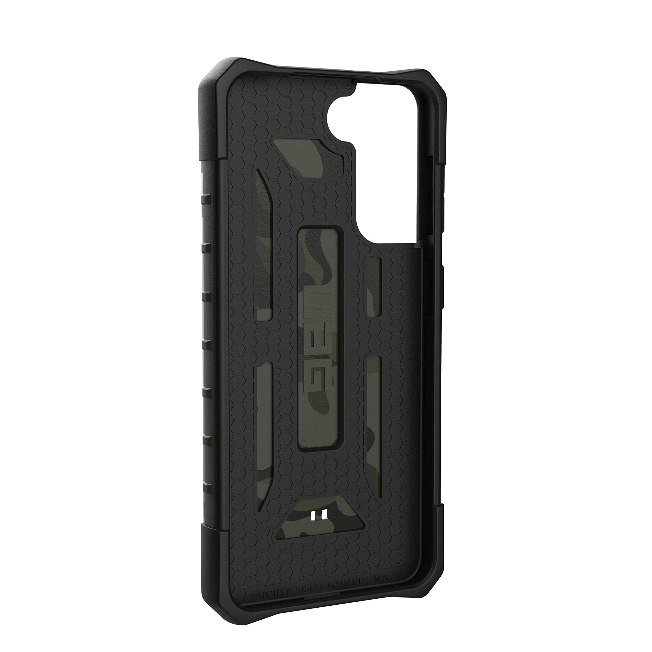 URBAN ARMOR GEAR UAG Designed for Samsung Galaxy S21 Plus Case Camo Forest Rugged Lightweight Slim Shockproof Pathfinder SE Protective Cover, [6.7 inch Screen]