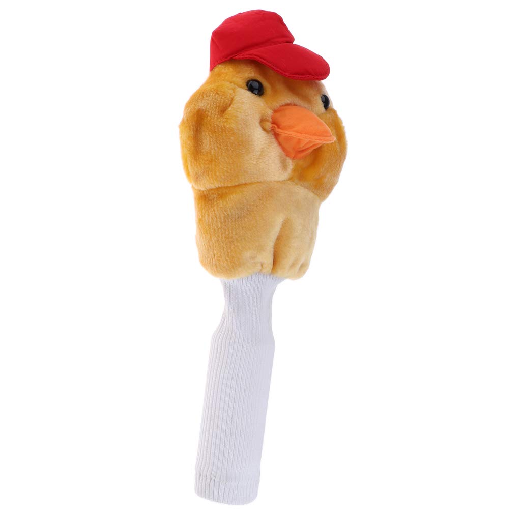 T TOOYFUL Golf Driver Headgear Golf Club Chicken Cover, Type 1