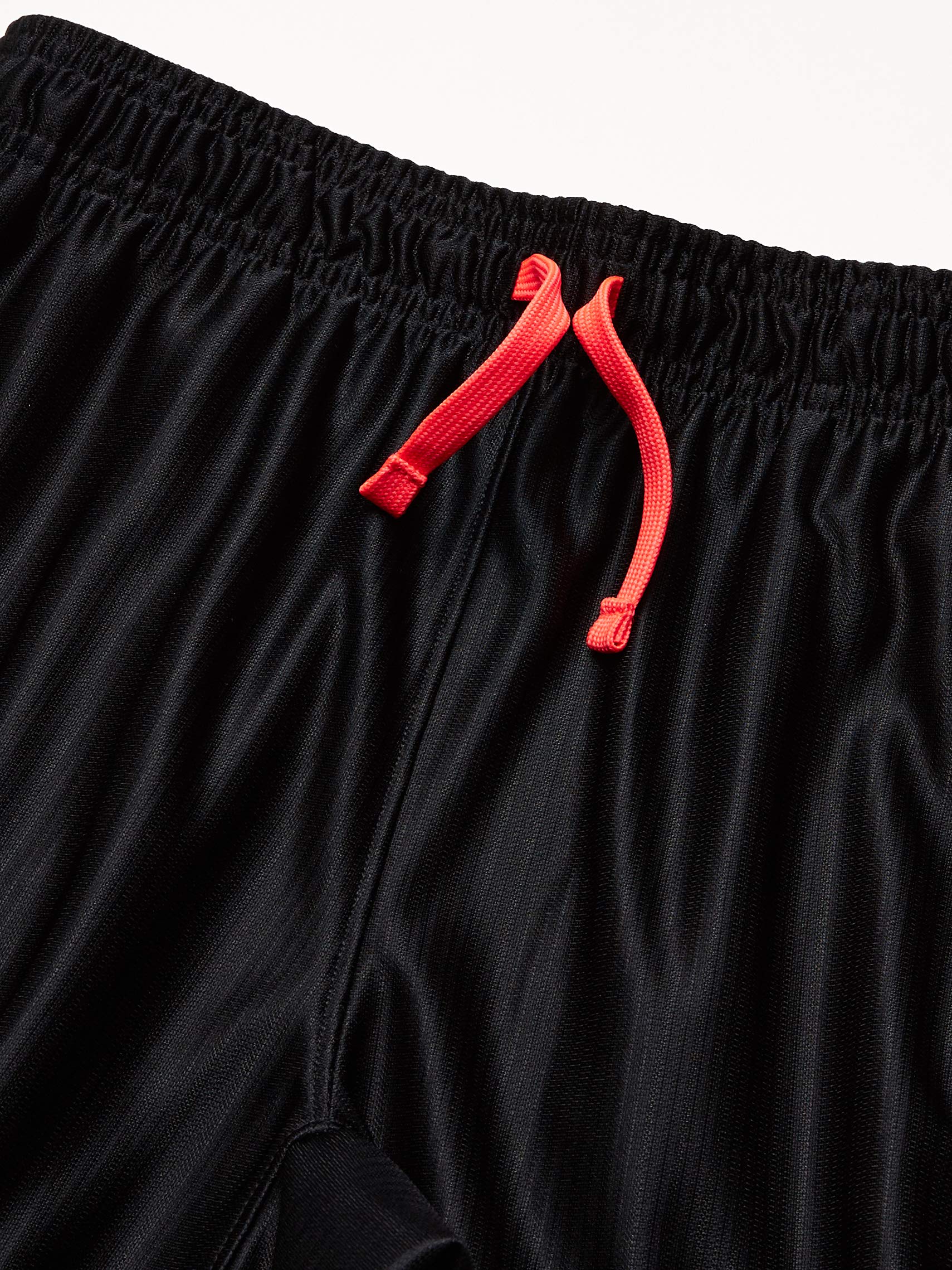 Under Armour Boys' Baseline Basketball Shorts, Black (001)/Beta, Youth Small