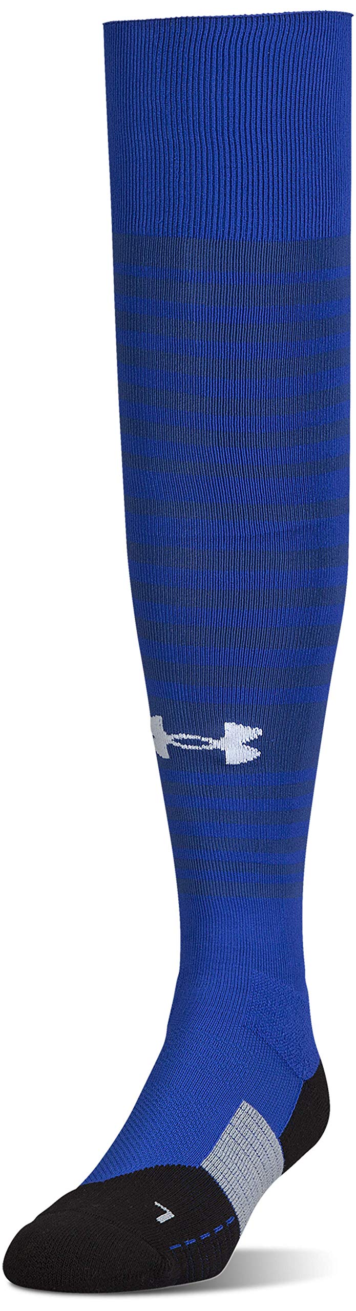Under Armour Kids' UA Global Performance Over-The-Calf Soccer Socks YLG Blue