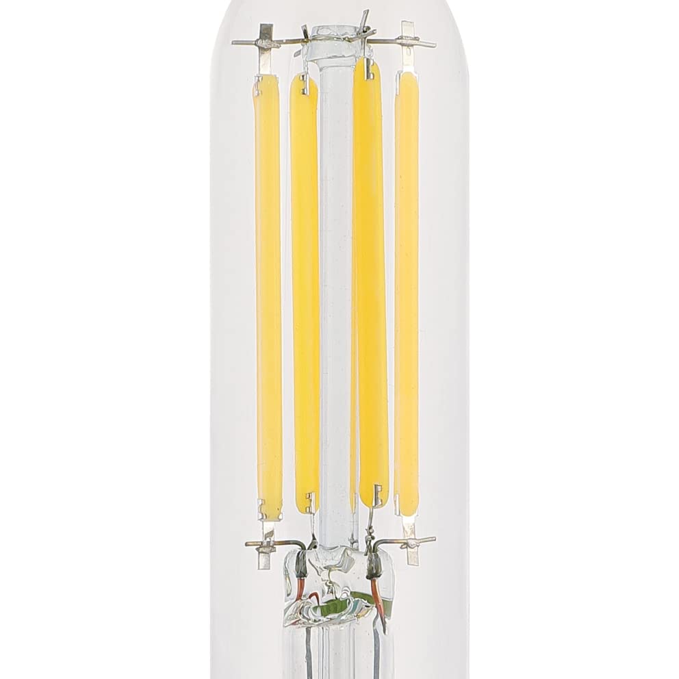 Westinghouse 5168020 4.5 (40-Watt Equivalent) T6 Dimmable Clear Filament, Candelabra Base (6 Pack) LED Light Bulbs,