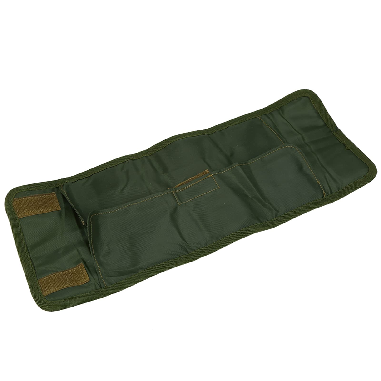 Yeuipea Fishing Accessory Case, Roll Up Fly Tying Tool Pouch Fishing Accessory Case Nylon Artificial Lure Storage Bag Holder