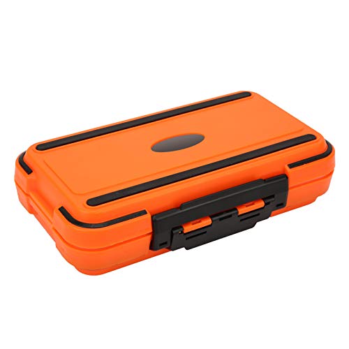 Yeuipea Fishing Lure Box, Waterproof Lure Box Double‑Sided Fishing Hook Tool Storage Box Multifunctional Accessory