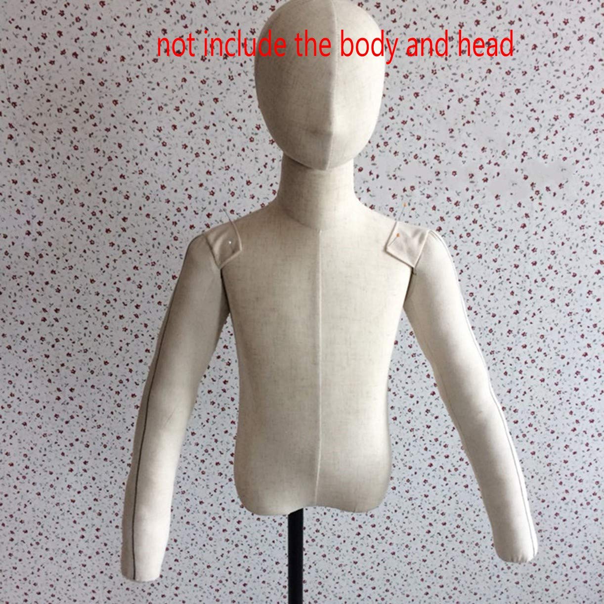 VOVOLO 1:1 Child Soft Arms, Tailor Mannequin Dress Form Dummy's Cotton Sewing,Arms for Pattern,1 Pair Left and Right