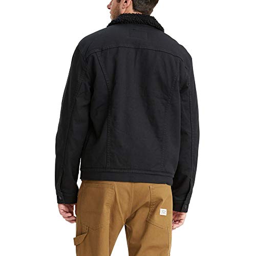 Signature by Levi Strauss & Co. Gold Men's Signature Sherpa Lined Trucker Jacket, Gothic, X-Large