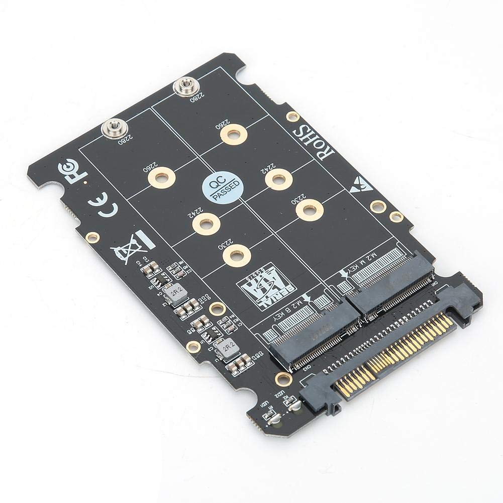 VINGVO High Speed Abs Durable 95 X 65Mm Low Latency Adapter Card, Ssd M.2 to U.2, for 2280/2260/2242/2230 Mm M.2 Ssd