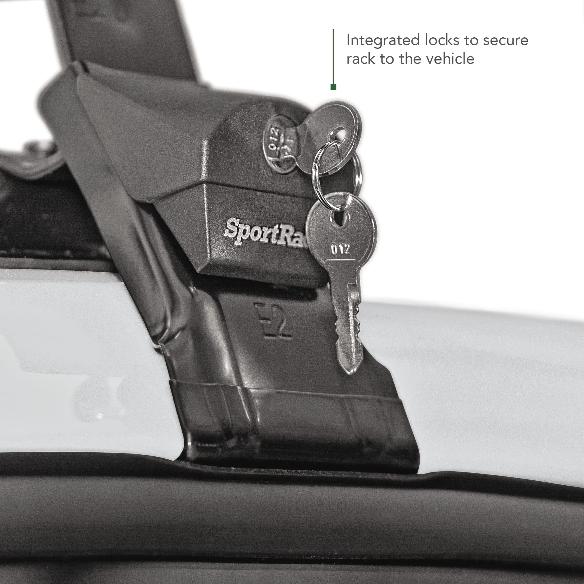 SportRack Complete Roof Rack System , Black