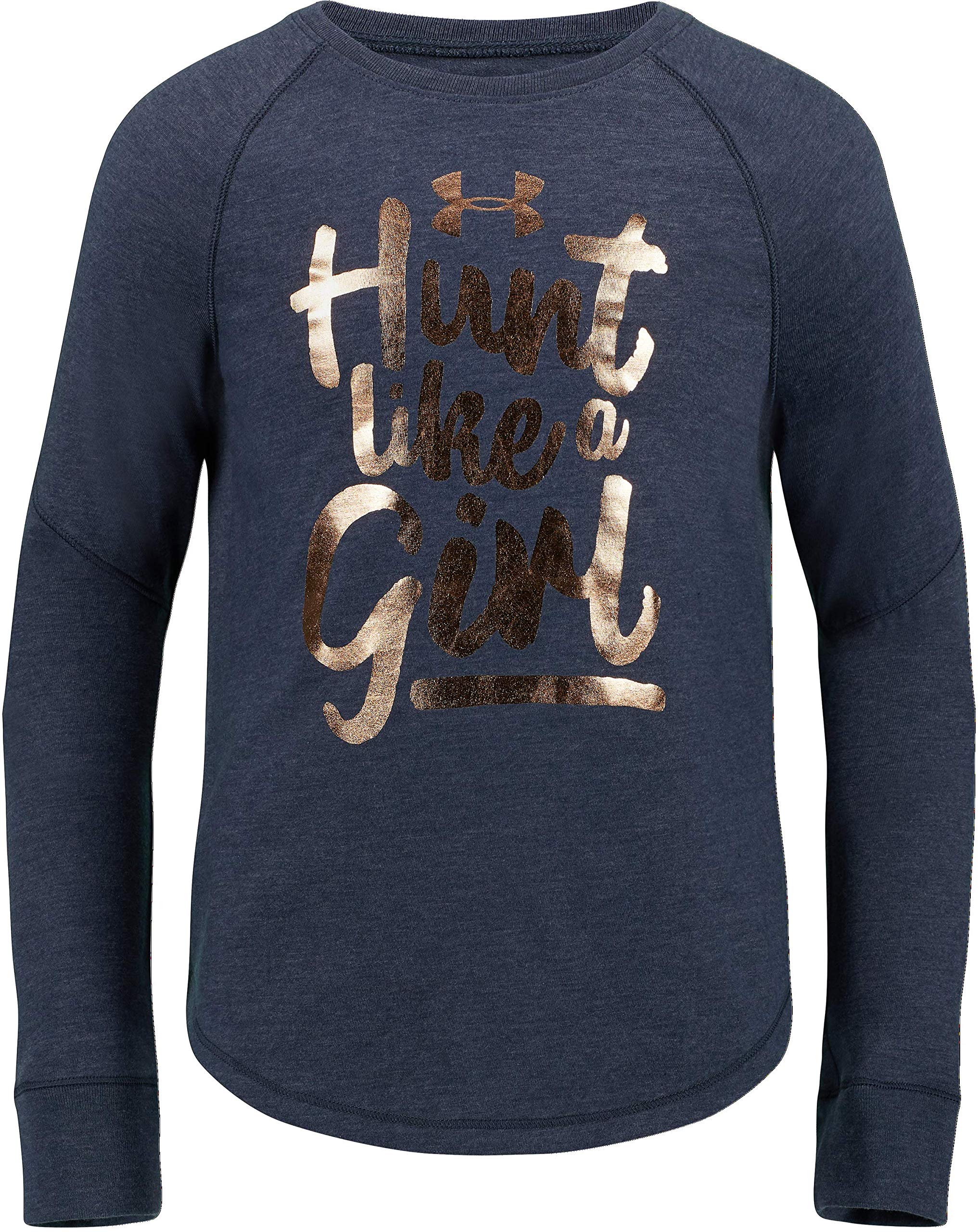 Under Armour Girls' UA All Camo Everything T-Shirt Youth X-Large Pink