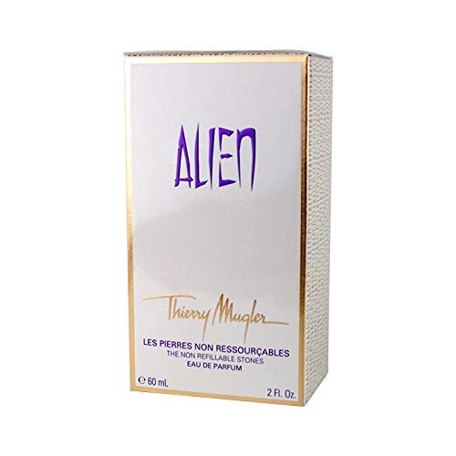 Thierry Mugler Alien Non Refillable Stones Eau De Parfum Spray for Women, 2 Ounce