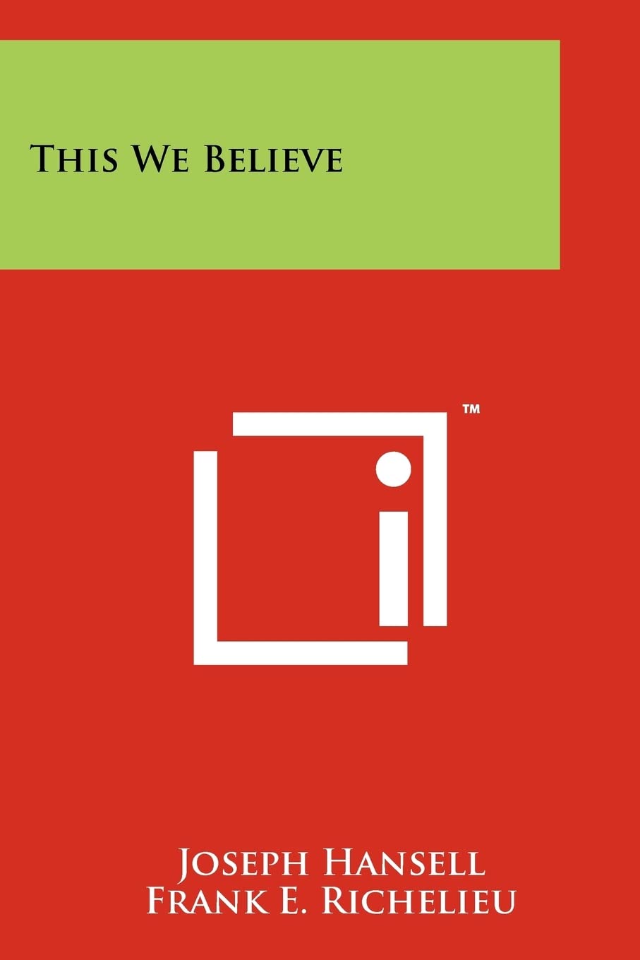This We Believe