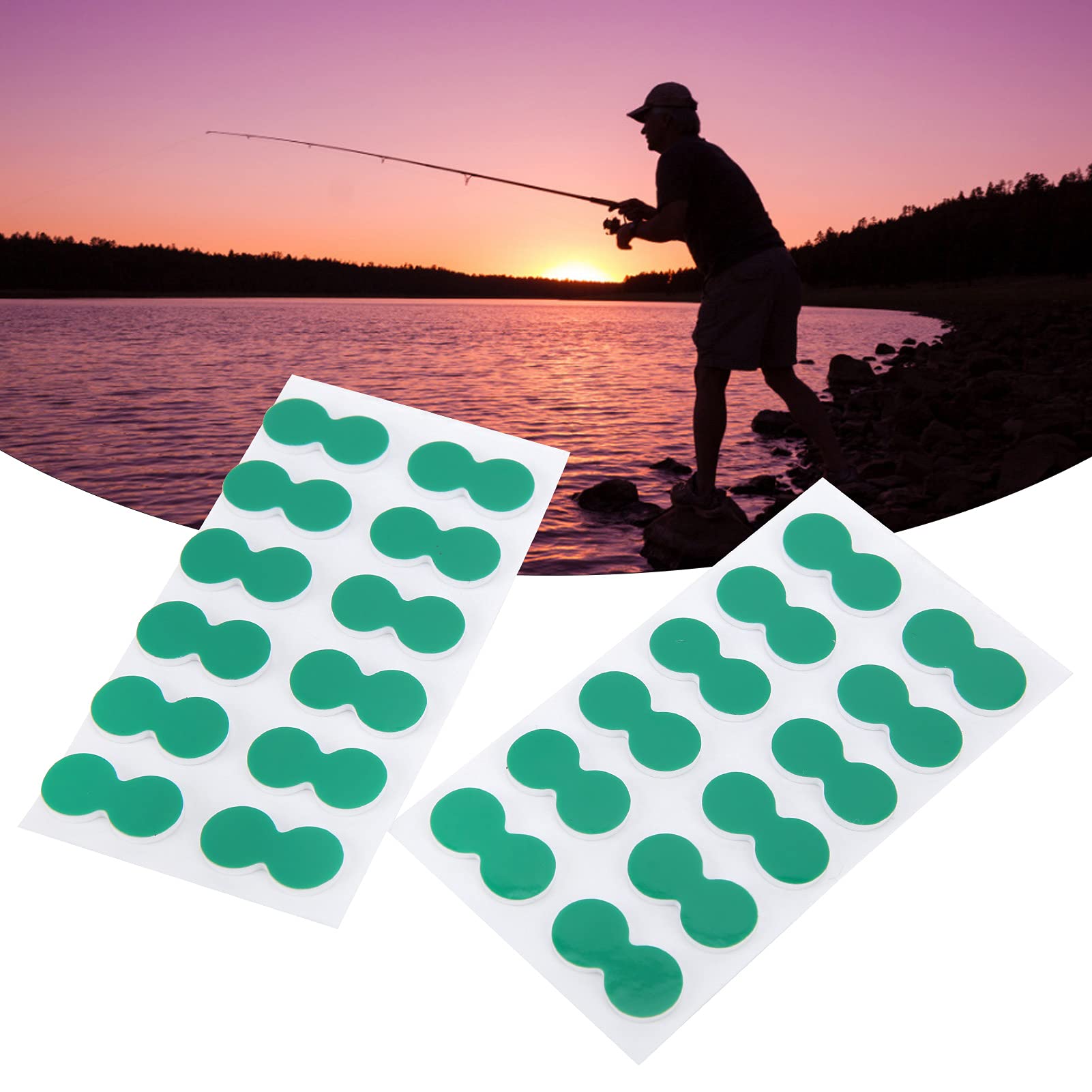 Yeuipea 24PCS Foam Fly Fishing Bobber, Pinch On Strike Float Indicators, Lightweight & Durable, Ideal for Fly Fishing