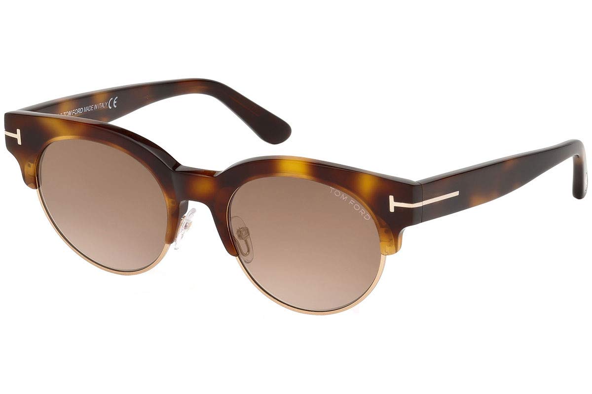 Tom Ford FT0598 Henri-02 Sunglasses Havana Blond w/Brown Lens 53G TF598 FT598