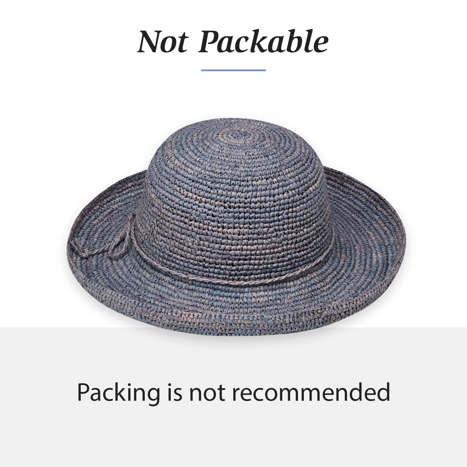Wallaroo Hat Company – Women’s Catalina Sun Hat – Wide Brim Natural Fiber and Adjustable Sizing for Medium Crown Sizes – Chic Hat for Garden Parties, Beach Getaways and Outdoor Events (Natural)