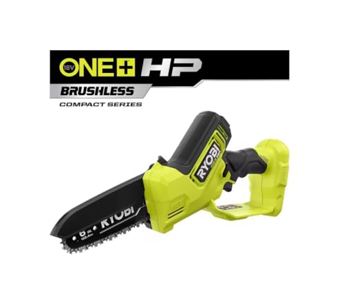 RYOBI ONE+ HP 18V P25013 Brushless 6 in. Compact Pruning Mini Chainsaw (Tool Only) (Renewed)
