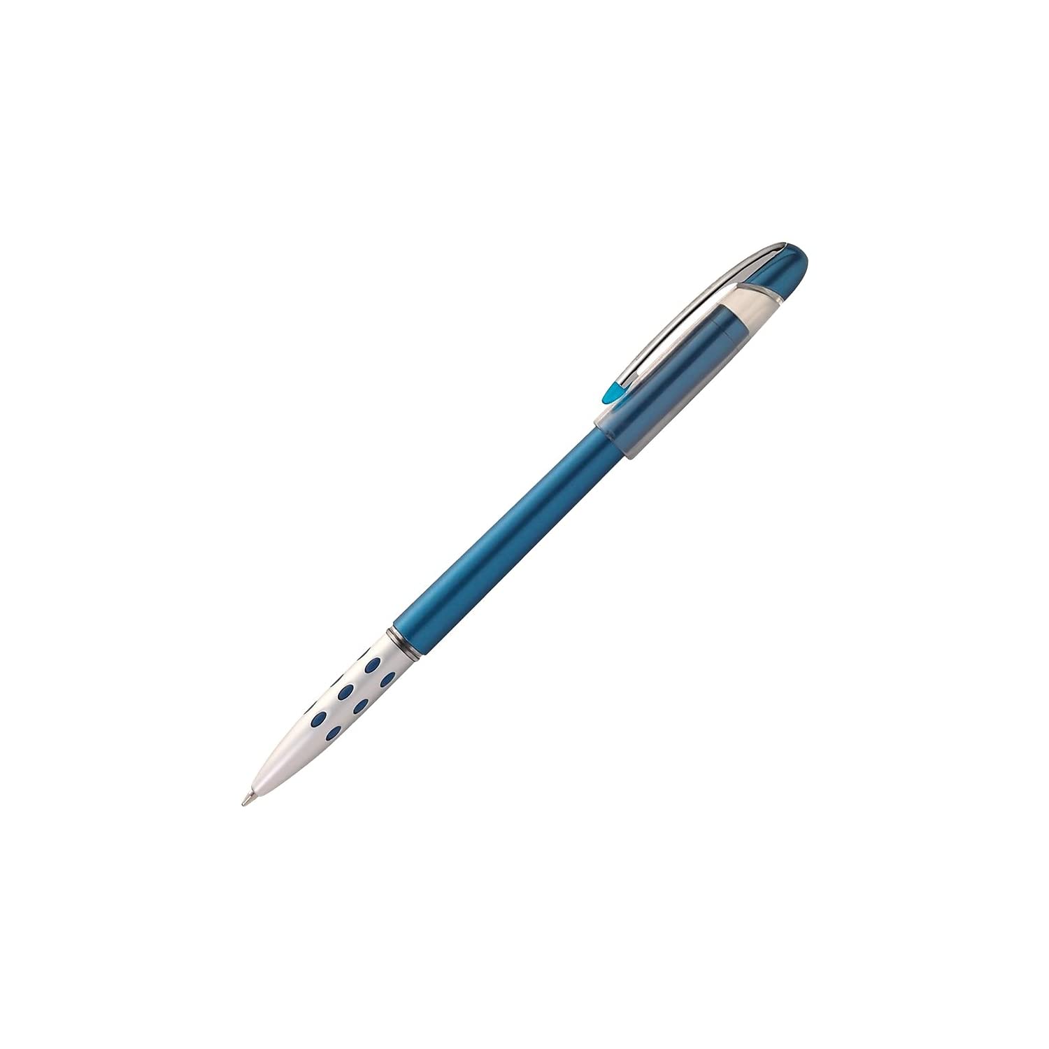 STAPLES 714405 Xeno Ballpoint Pens Medium Point Blue Ink 12/Pack (17839)