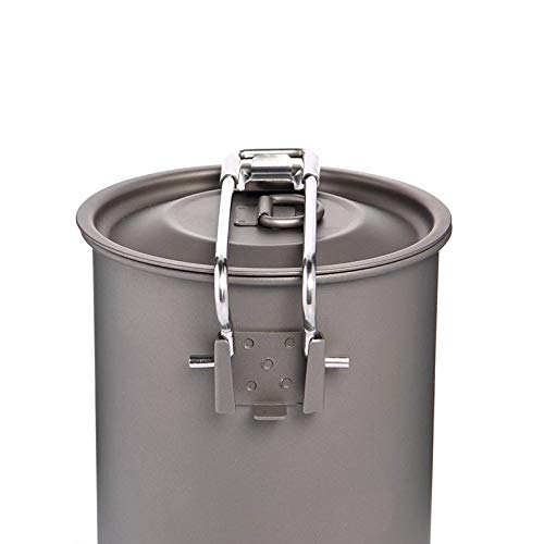 YFDM Camping Cookware Tableware Tourist Pot Outdoor Cooking Kitchen Picnic Utensils Backpack Hiking Trekking