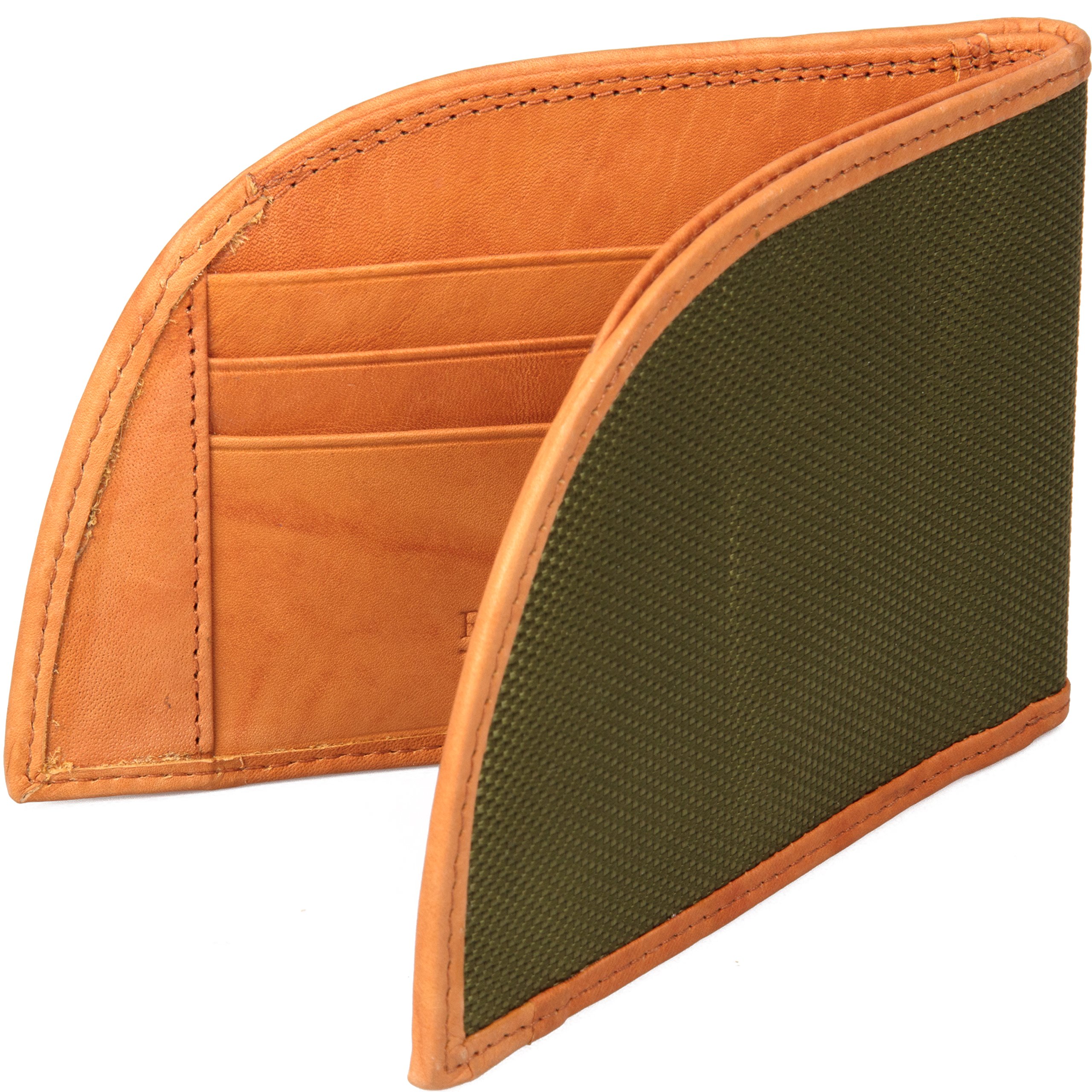 Rogue Industries Front Pocket Wallet Ballistic Nylon Material with RFID Block - 3 Card Slots and ID Holder