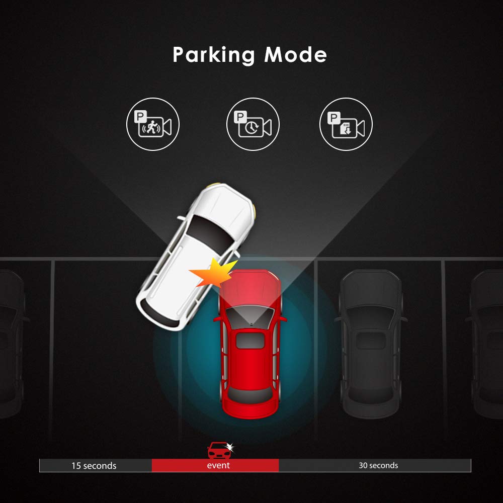 VIOFO Dual Dash Cam A129 Duo Full HD 1080P Front and Rear Camera with GPS Wi-Fi Compact Design 2.0” LCD Display 140° Wide Angle, Emergency Recording, Parking mode, Super Capacitor,Motion Detection,WDR