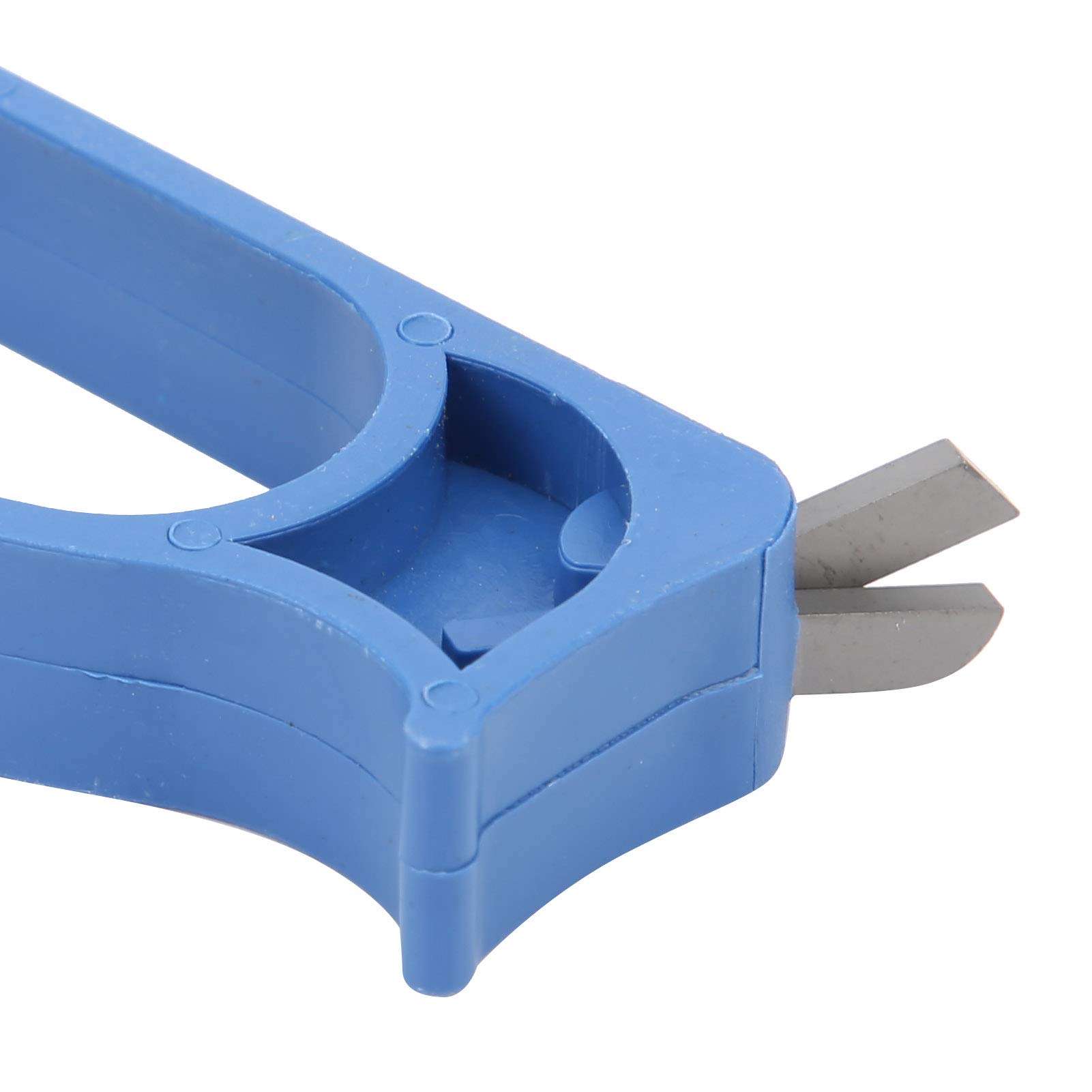 Yeuipea Fishing Knife Sharpener,2Pcs/Set Winter Ice Fishing Knife Sharpener Auger Blade Cutter Pliers Fishing Accessories