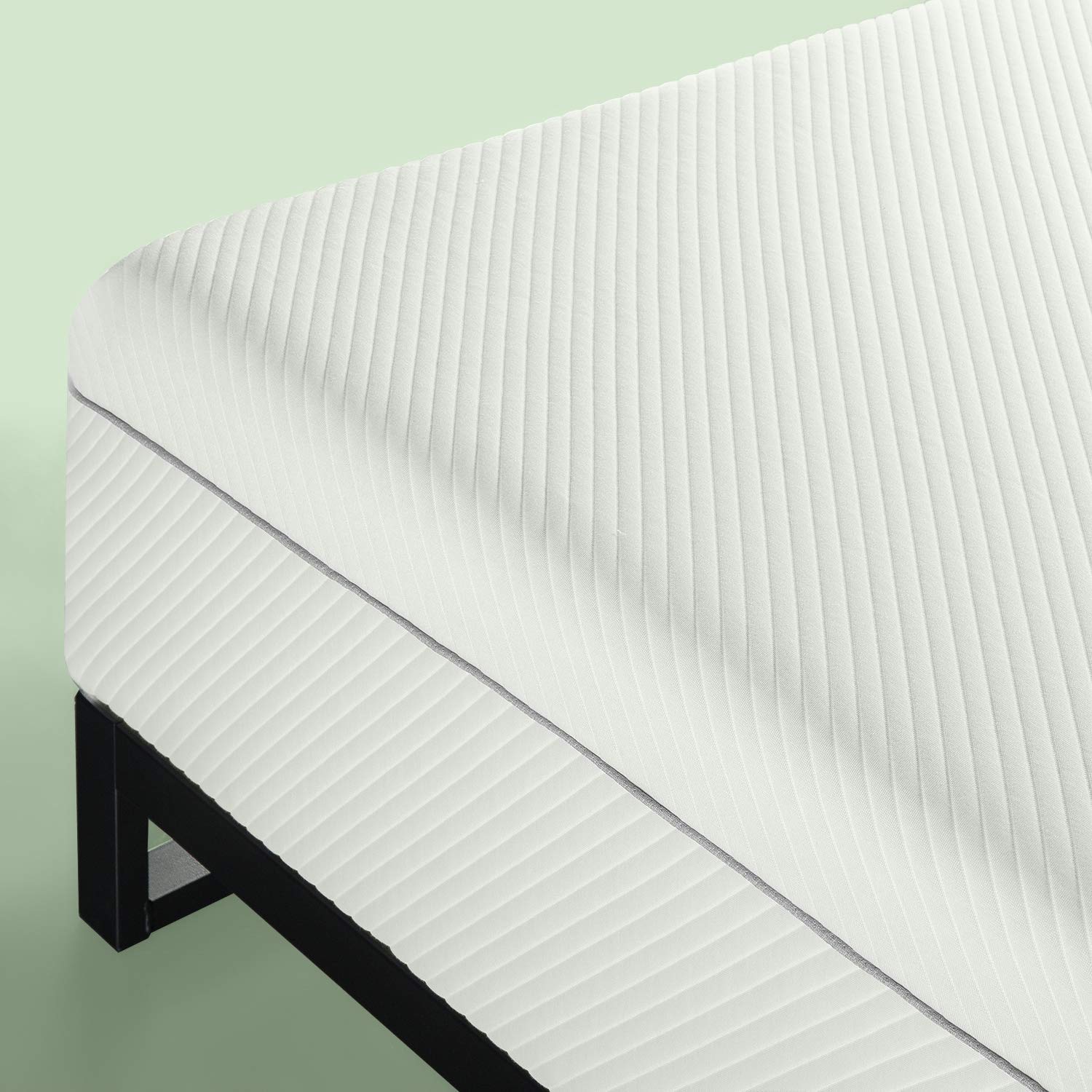 Zinus 10 inch Charcoal Memory Foam Mattress, Queen