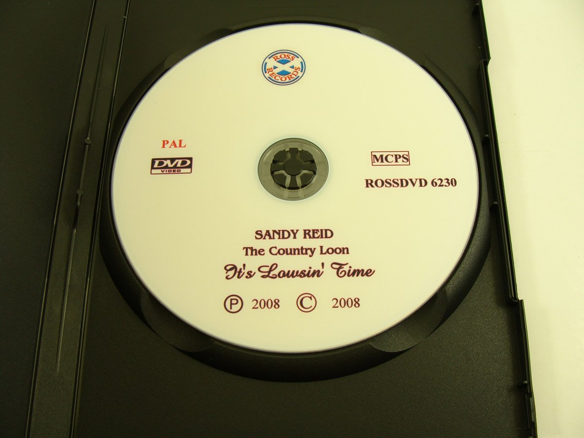 Sandy Reid - The Country Loon - It's Lowsin' Time (PAL format, NON-USA DVD)