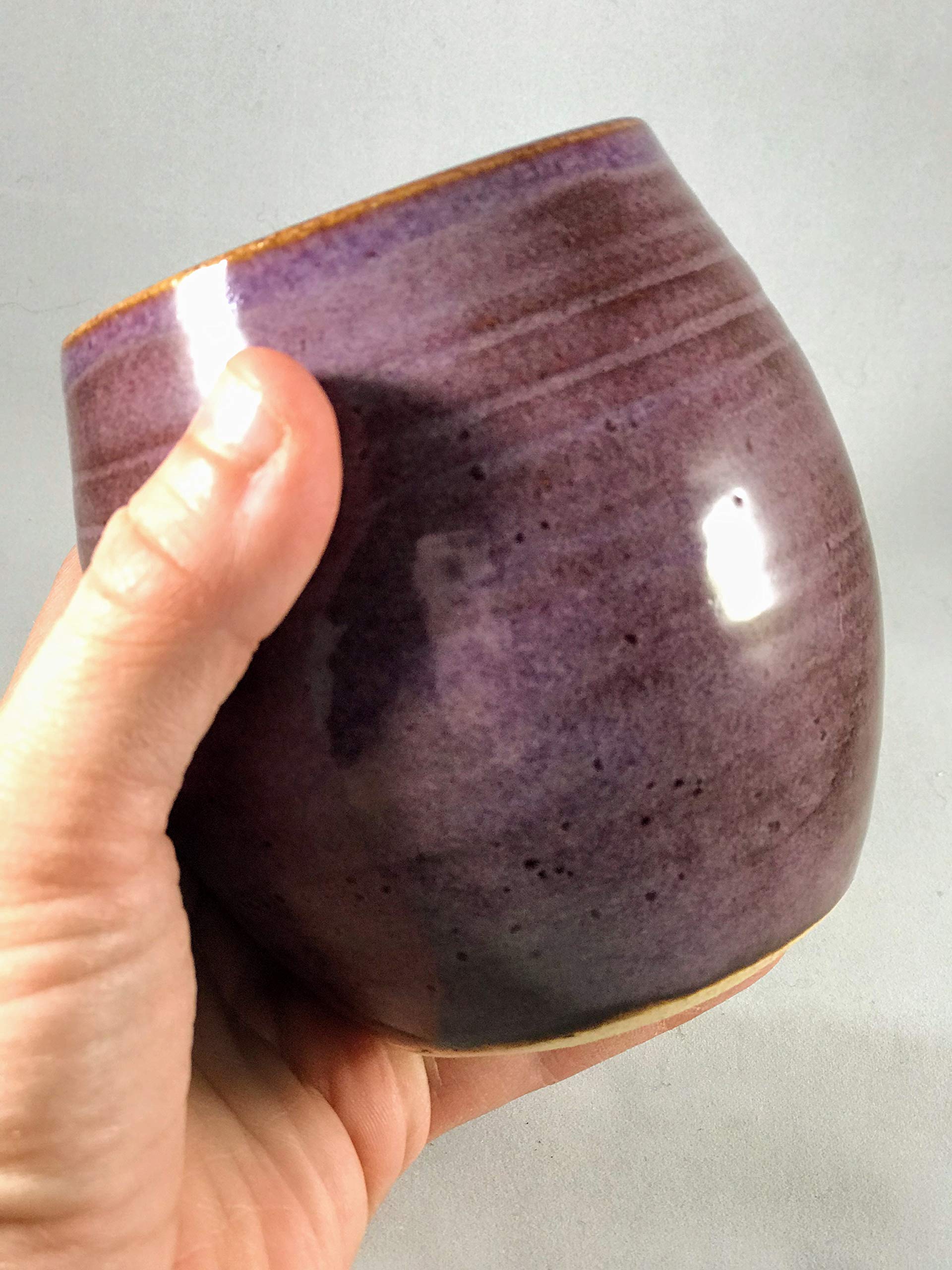Wine Cup, Wine Glass, in Merlot Purple