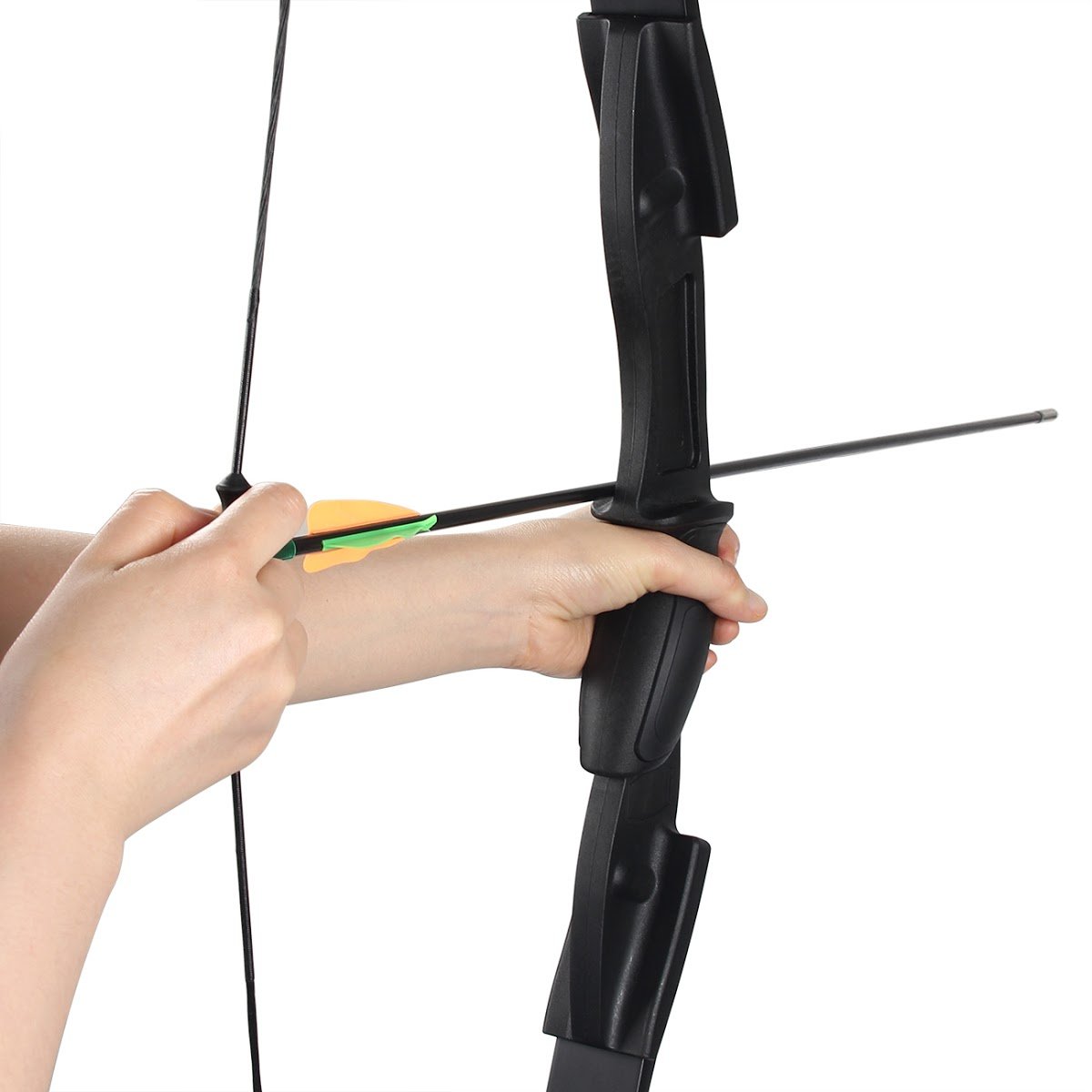 TargetEvo 53" Hunting Takedown Recurve Archery Bow Longbow Right/Left Hand 25.0 Pounds for Hunting CS Shooting Training