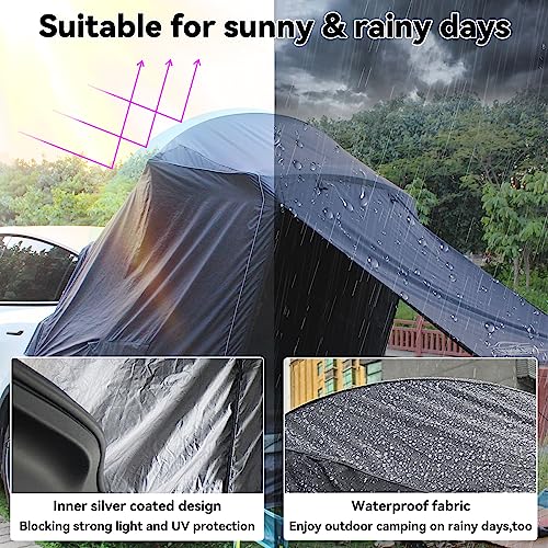VIHIMAI Tesla Model Y Camping Tent Tailgate Shade Awning Tent for Tesla Model Y 2023 2022 2021 2020