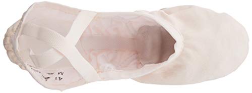 Wear Moi Vesta Stretch Canvas Ballet Slippers, Dark Pink, Size 37M EU/ 6 US (WMVESDPI37)