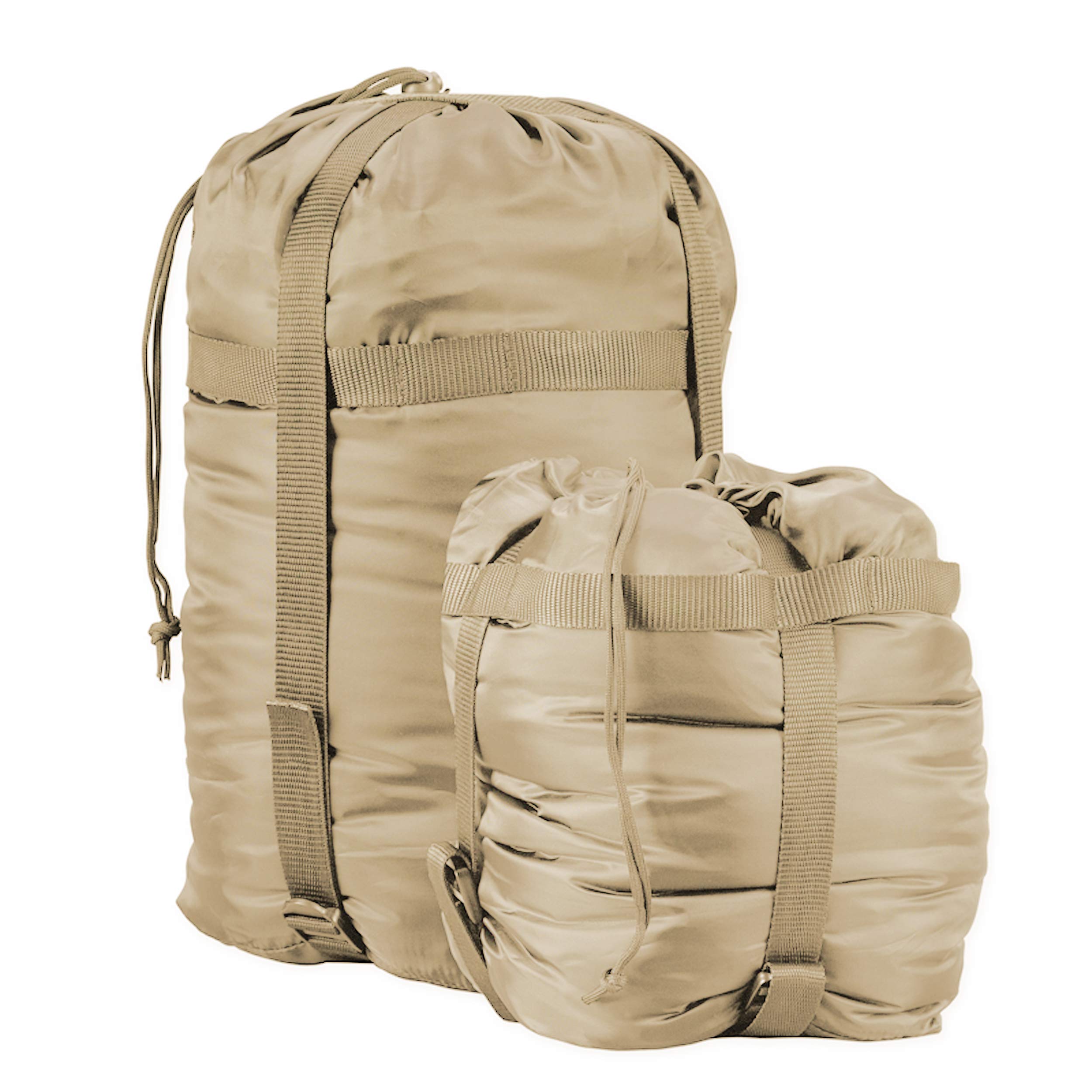 Snugpak Compression Stuff Sacks for Sleeping Bags or Clothing, Small, Black